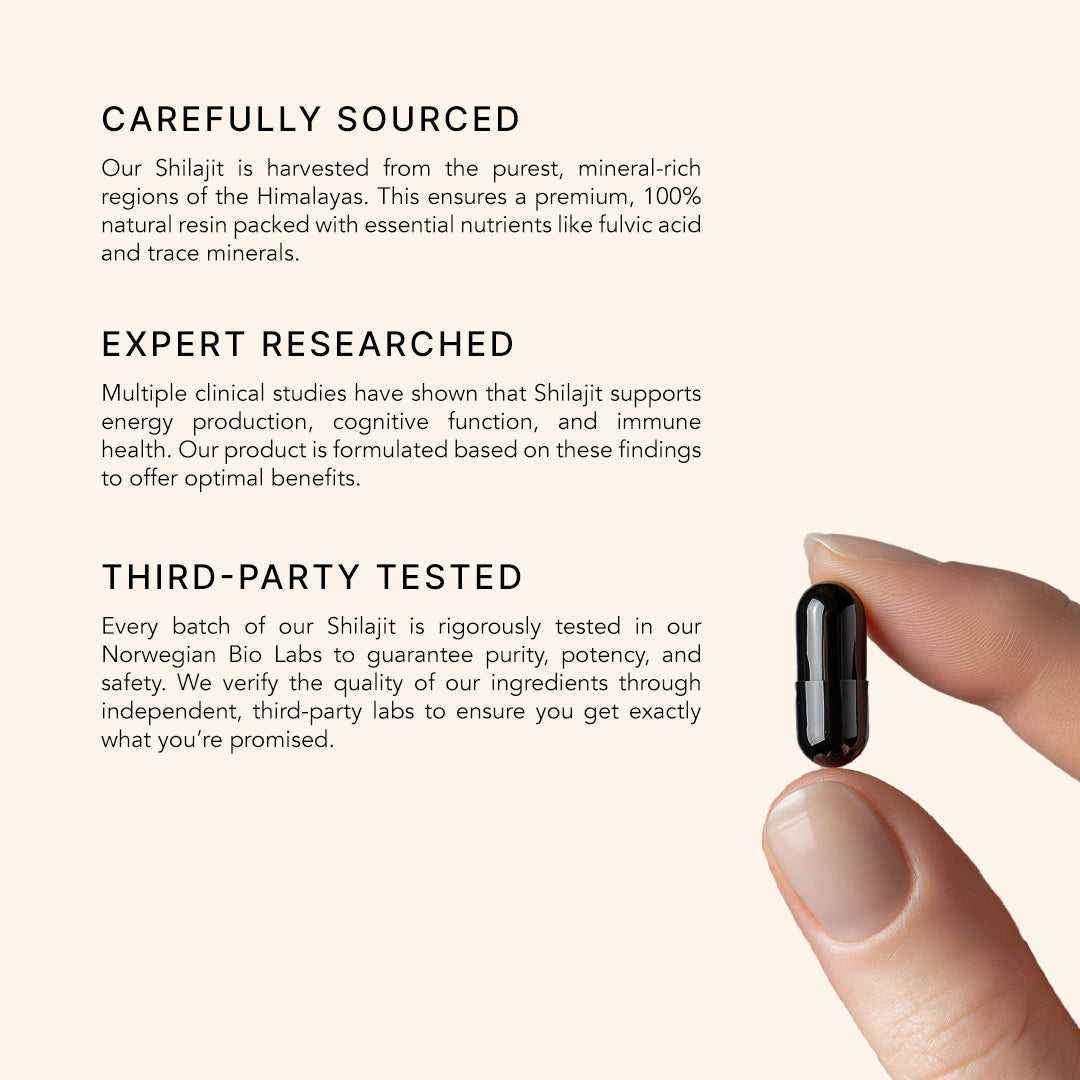 Shilajit Soft Gel Capsules – Norwegian Bio Labs