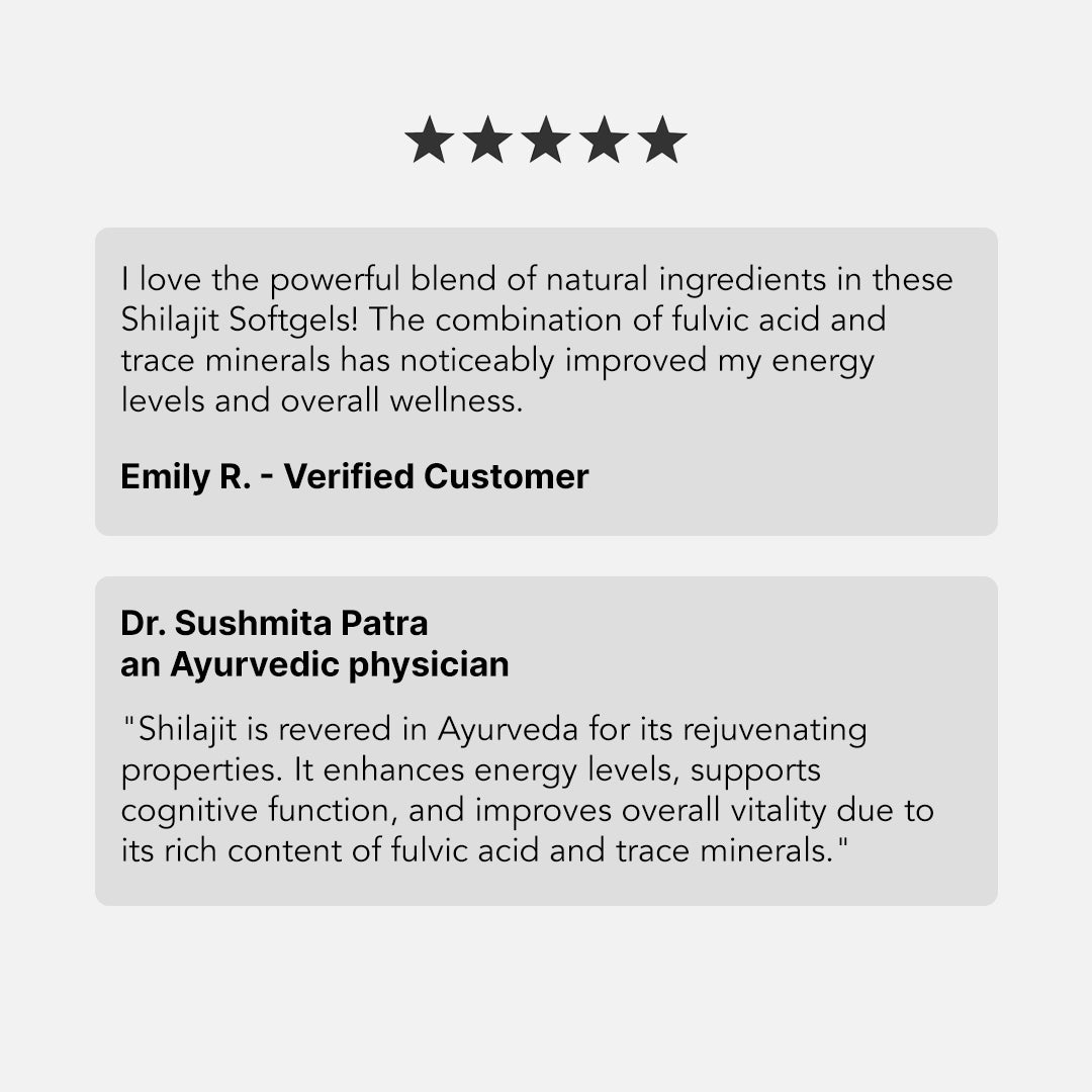 Shilajit Soft Gel Capsules – Norwegian Bio Labs