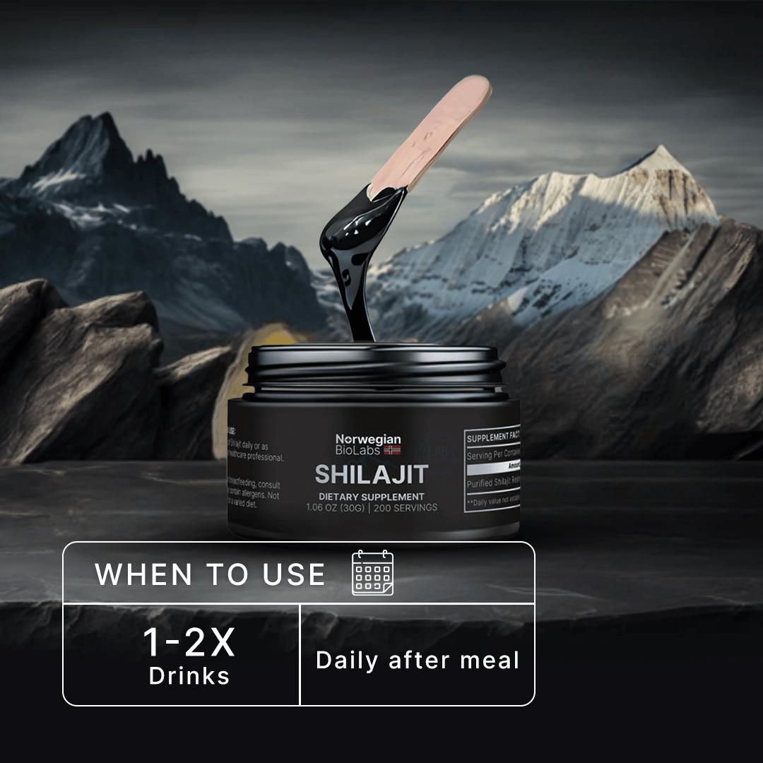 Shilajit Soft Gel Capsules – Norwegian Bio Labs